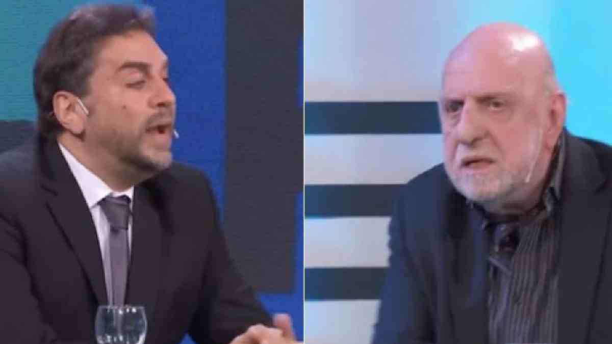 Video de Pagani y Distasio peleando EN VIVO y EN DIRECTO - Infozport