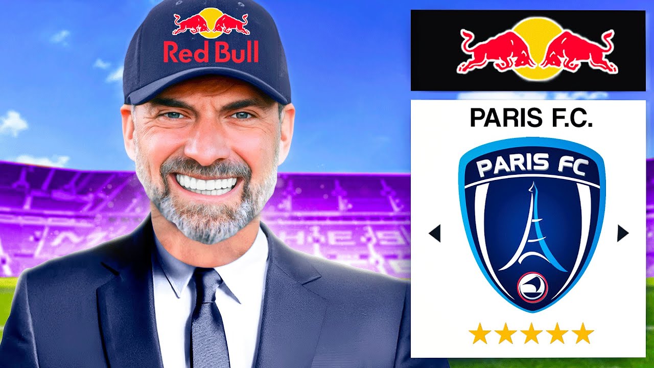 RED BULL quiere HACER PODEROSO a PARÍS FC con la HEGEMONÍA del FÚTBOL ...