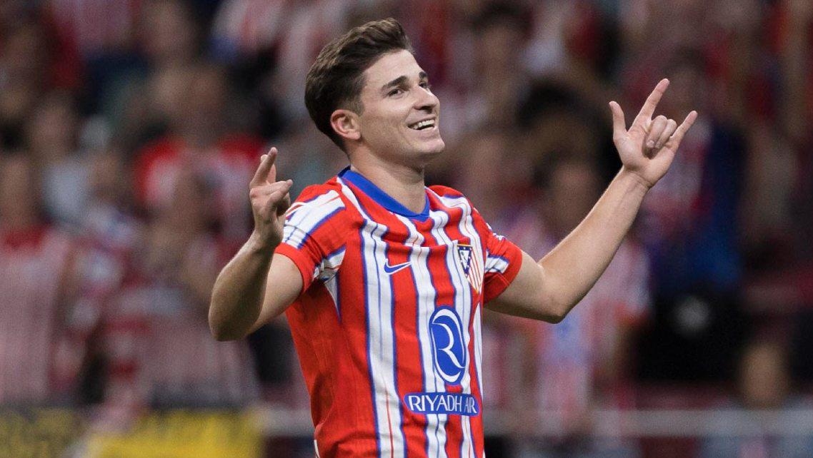 ATLÉTICO confirmó su PODER OFENSIVO con DOBLETE de JULIÁN ÁLVAREZ y ...
